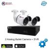 2 Camera DVR Security | Bullet & Dome Camera - Revlight